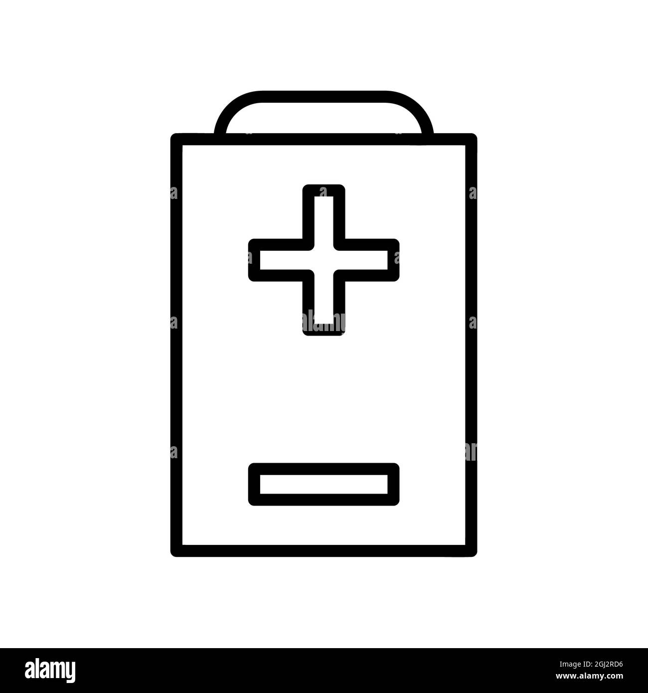 Battery icon. Flat pictogram for web. Line stroke. Simple accumulator ...