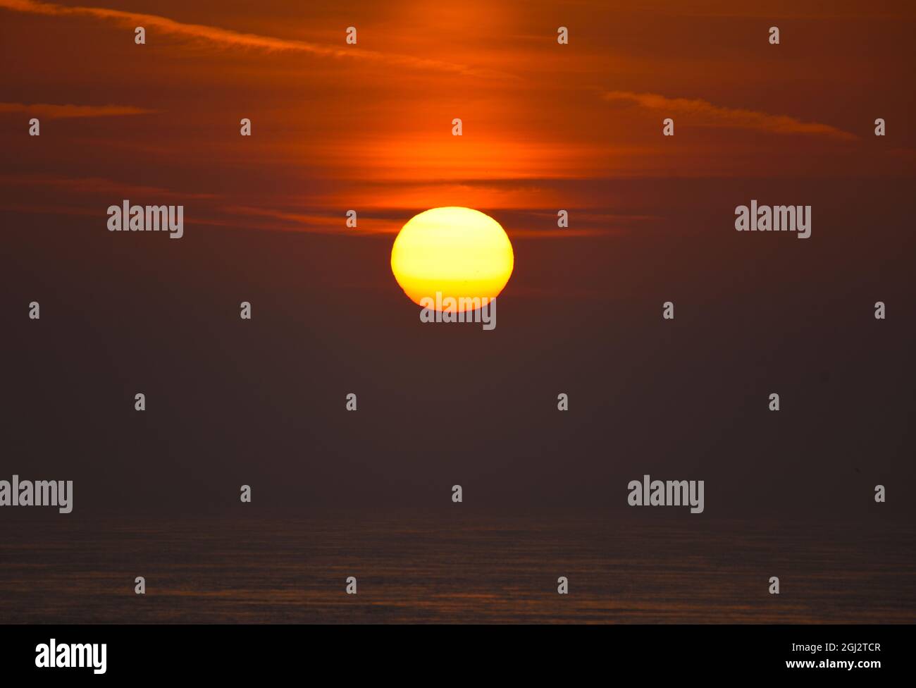 08/09/2021 Gravesend UK Dawn above the River Thames at Gravesend in ...