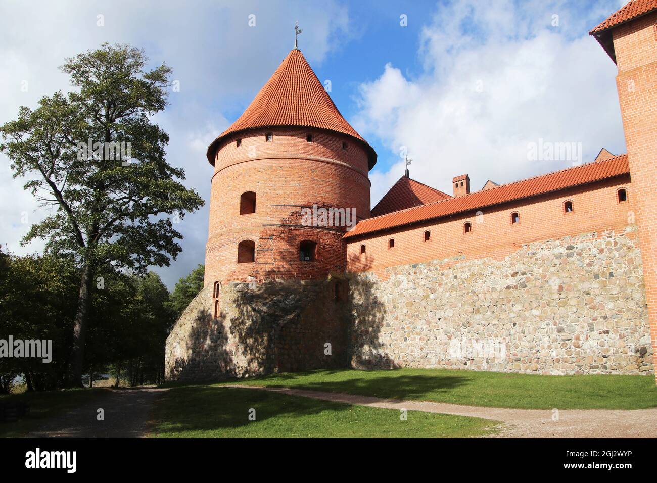 The watercastle Trakai in Lithuania, baltic states, europe Stock Photo ...