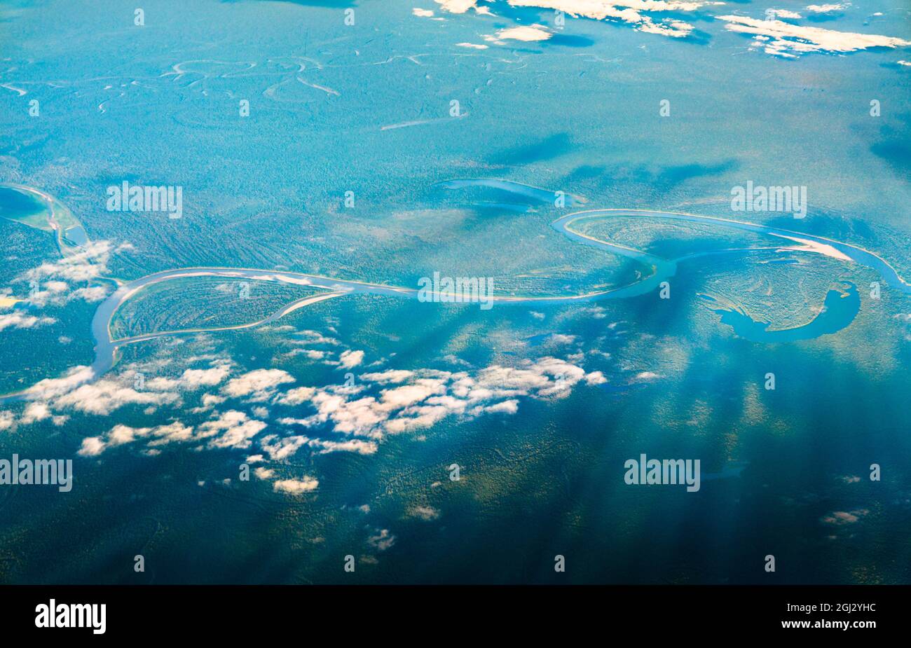 Amazon rainforest in peru aerial hi-res stock photography and images ...