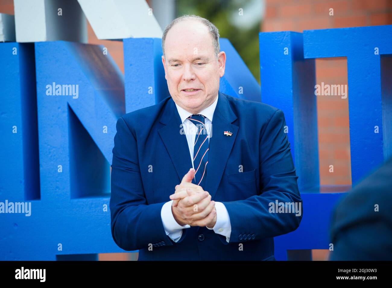 Kiel, Germany. 08th Sep, 2021. Prince Albert II of Monaco, Reigning ...