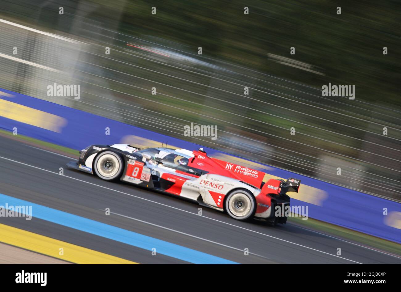 LE MANS 24 hrs 2021 - Toyota racing team - Toyota GR010 HYBRID Stock ...