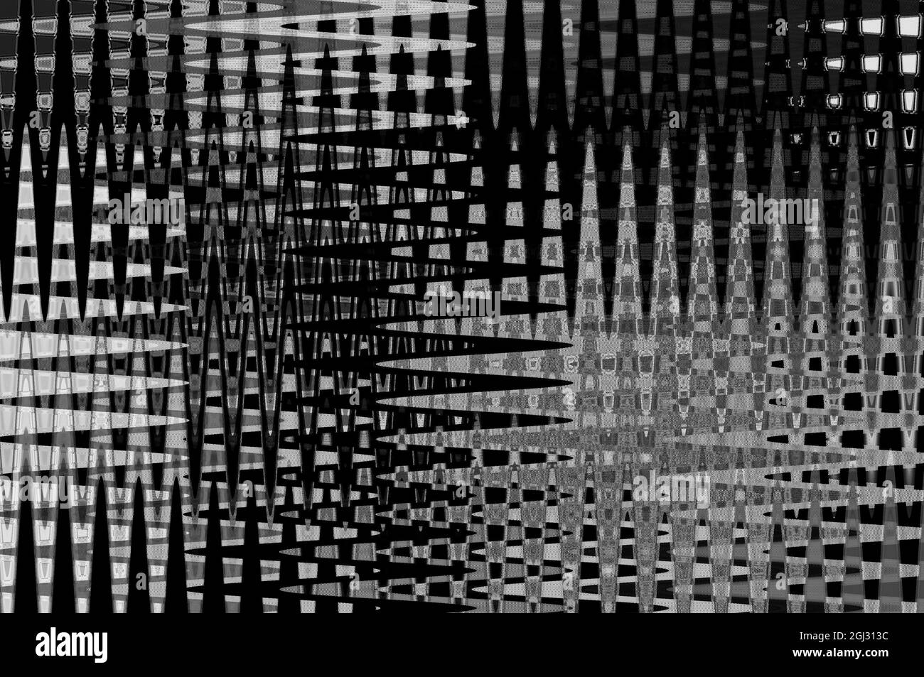 Abstract black and white pixel pattern background Stock Photo - Alamy