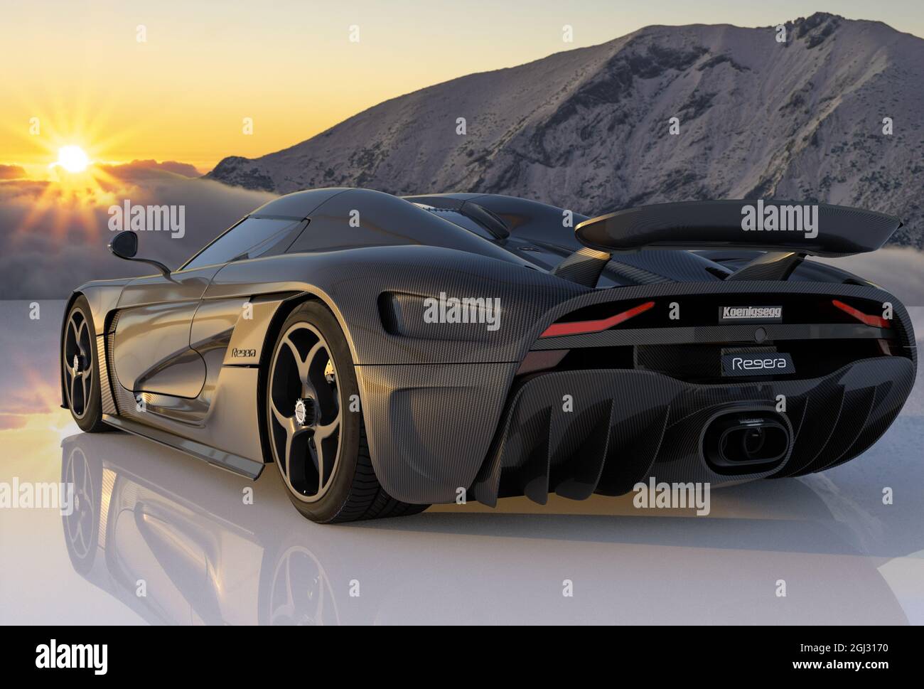 Koenigsegg Regera. is specifically designed to be a luxury Megacar ...