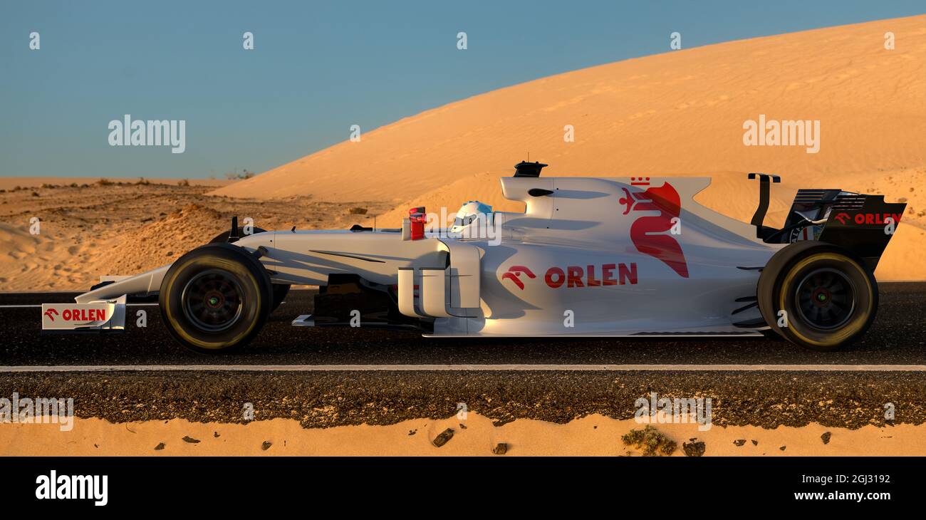 Alfa romeo racing orlen hi-res stock photography and images - Alamy