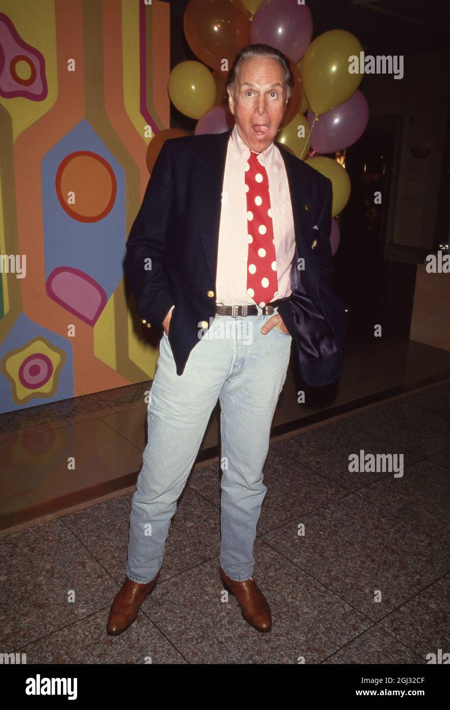 Alan Sues At The 25th Anniversary Party For Laugh In On January 15