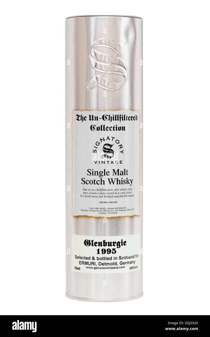 Signatory vintage scotch whisky hi-res stock photography and images - Alamy