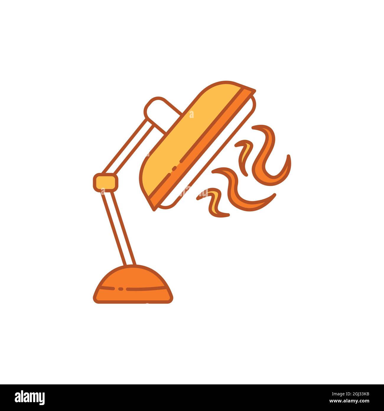 UV lamp olor line icon. Pictogram for web page, mobile app, promo. UI ...