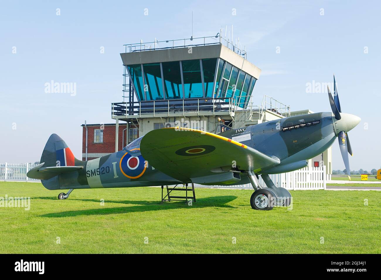 Twin seater spitfire hi-res stock photography and images - Alamy