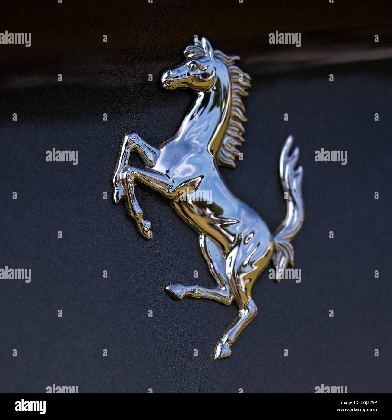 Ferrari Prancing Horse Stock Photo - Alamy