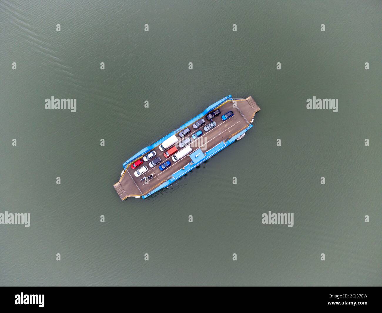 Car on king harry ferry hi-res stock photography and images - Alamy