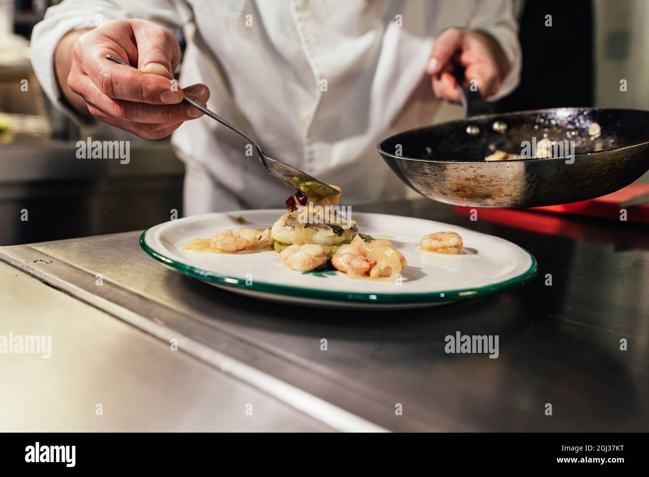 Kitchen for gourmet hi-res stock photography and images - Alamy