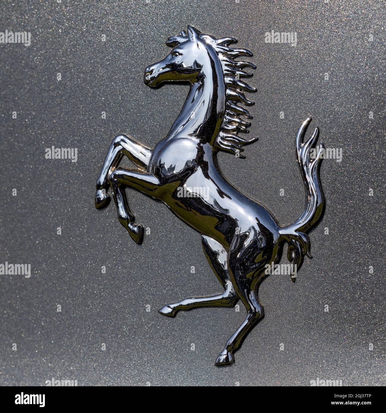 Ferrari Prancing Horse Stock Photo - Alamy