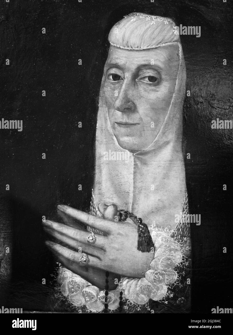 An early 17th century Spanish portrait of Dona Elvira Fundado for sale ...