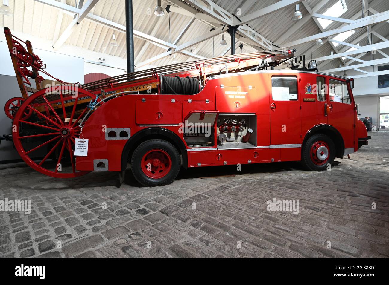 Dennis f12 fire engine hi-res stock photography and images - Alamy