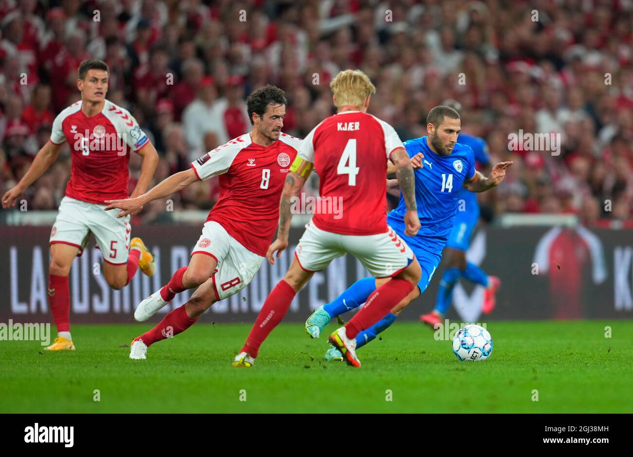 September 8, 2021: Shon Weissman of Israel during Denmark against ...