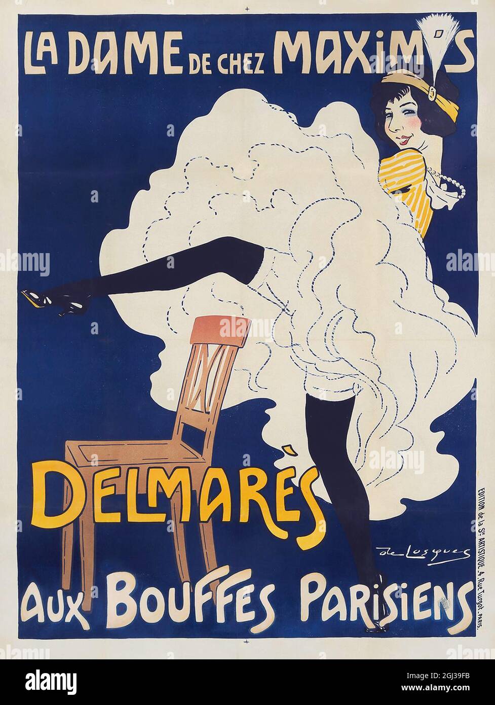 Click On Vintage American film poster French cabaret poster - Georgette ...