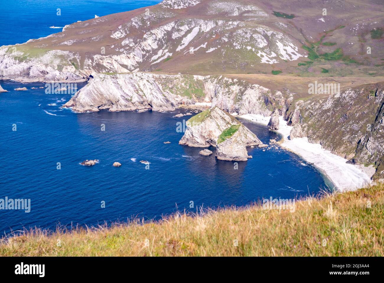 Glenlough bay between Port and Ardara in County Donegal is Irelands ...