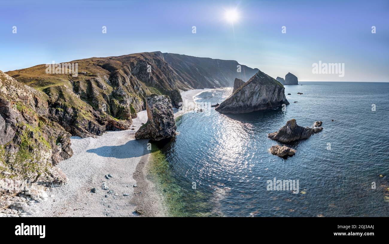 Glenlough bay between Port and Ardara in County Donegal is Irelands ...