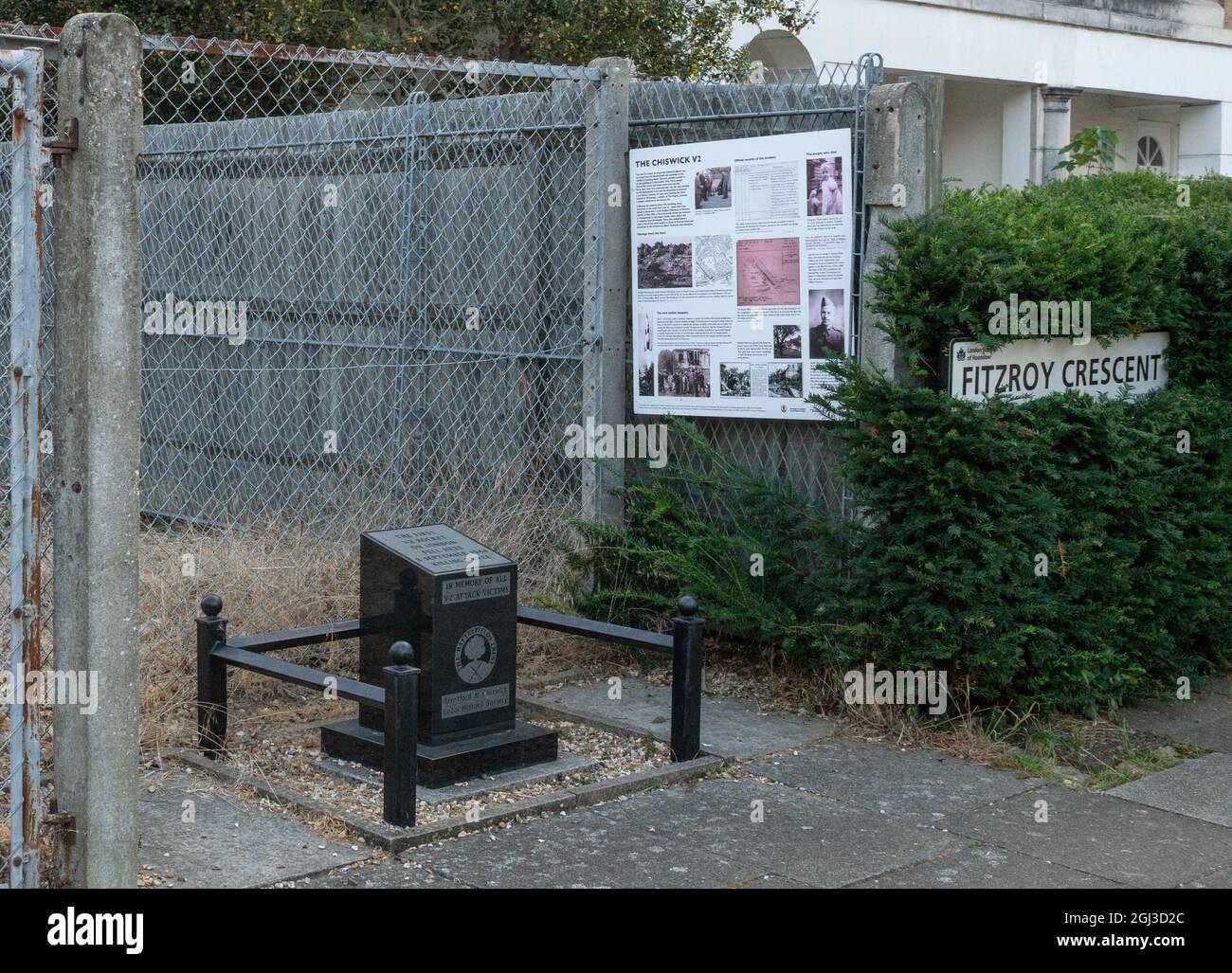 London, UK. 8th Sep, 2021. Chiswick Commemorates 77th Anniversary of ...