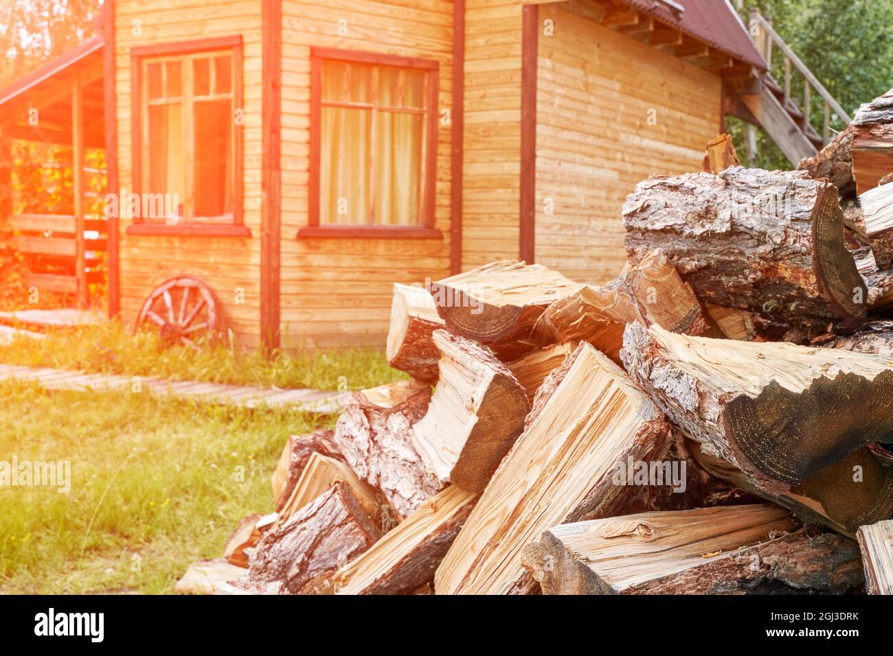 Wood chop stove. Woodpile texture background. Trees store. Hardwood ...