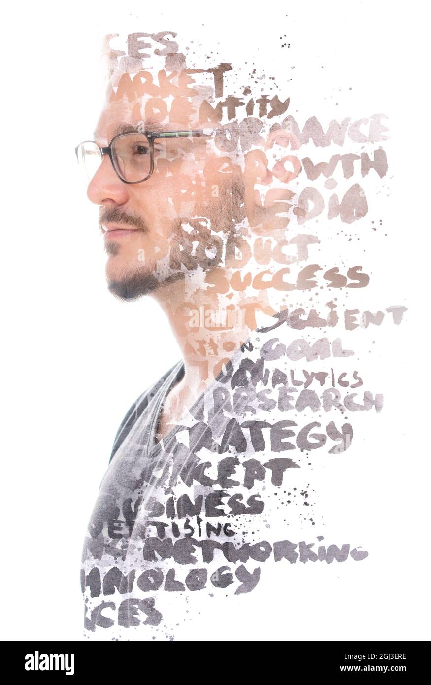 Career word cloud conceptual hi-res stock photography and images - Alamy