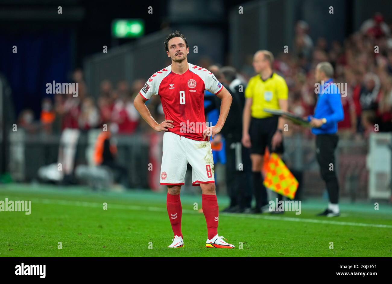 September 8, 2021: Thomas Delaney of Denmark during Denmark against ...