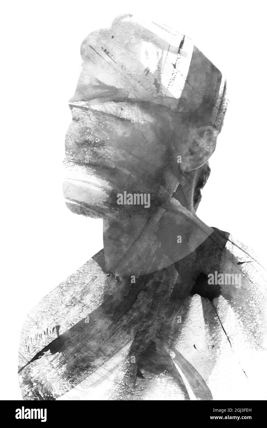 Anonymous man silhouette hi-res stock photography and images - Alamy