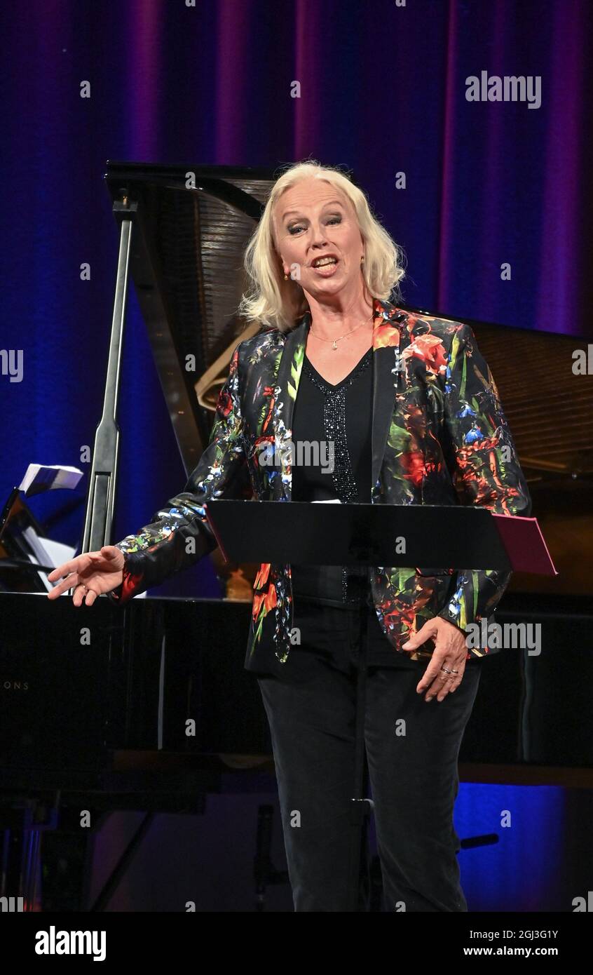 Neuhardenberg, Germany. 04th Sep, 2021. Anne Sofie von Otter, Swedish ...