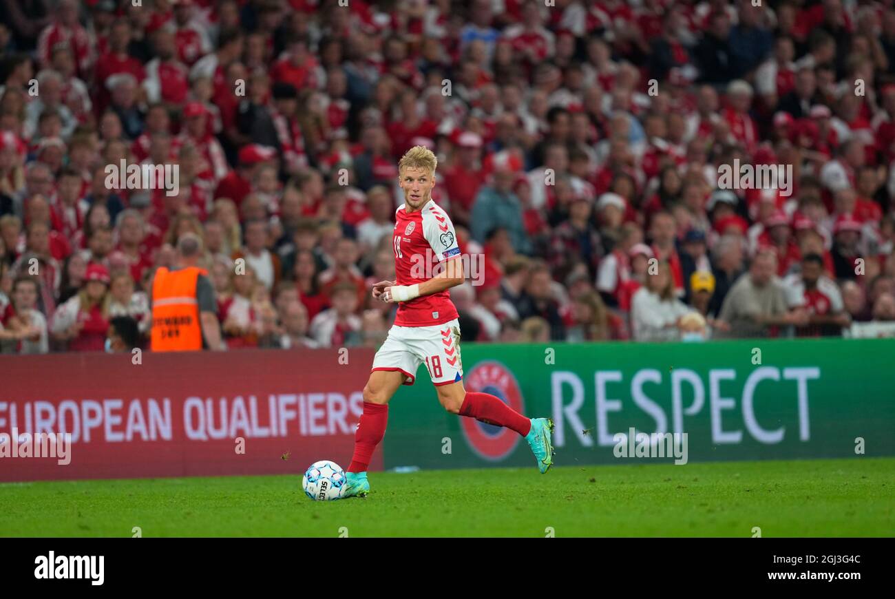 September 8, 2021: Daniel Wass of Denmark during Denmark against Israel ...