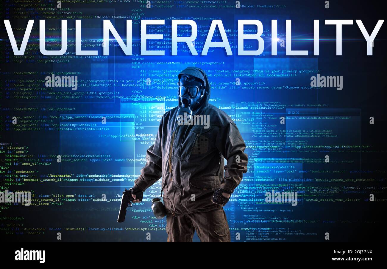 Faceless hacker on code background Stock Photo - Alamy