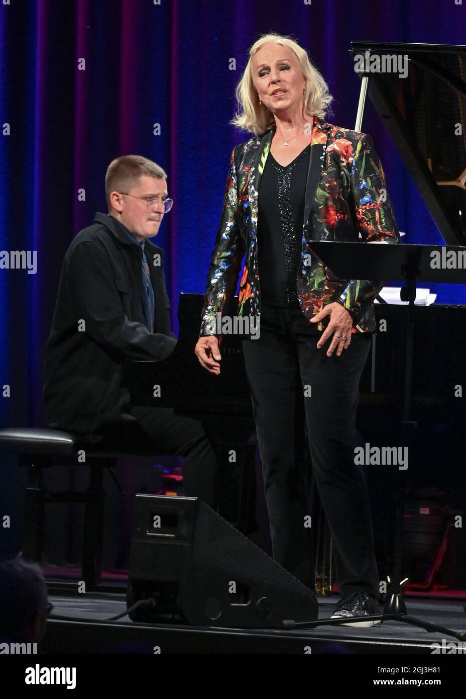 Neuhardenberg, Germany. 04th Sep, 2021. Anne Sofie von Otter, Swedish ...