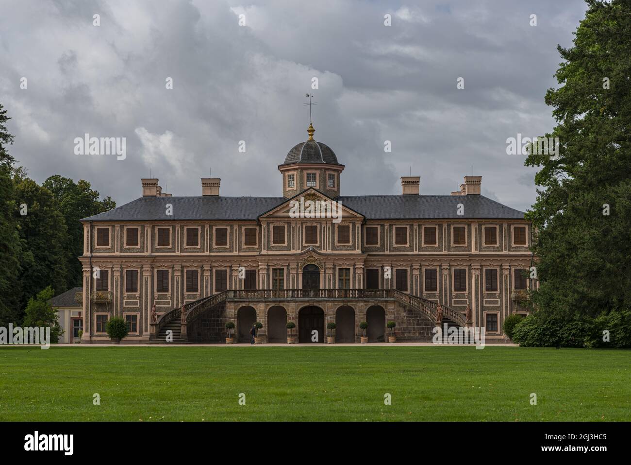 Schloss Favorite castle in Rastatt, Germany Stock Photo - Alamy