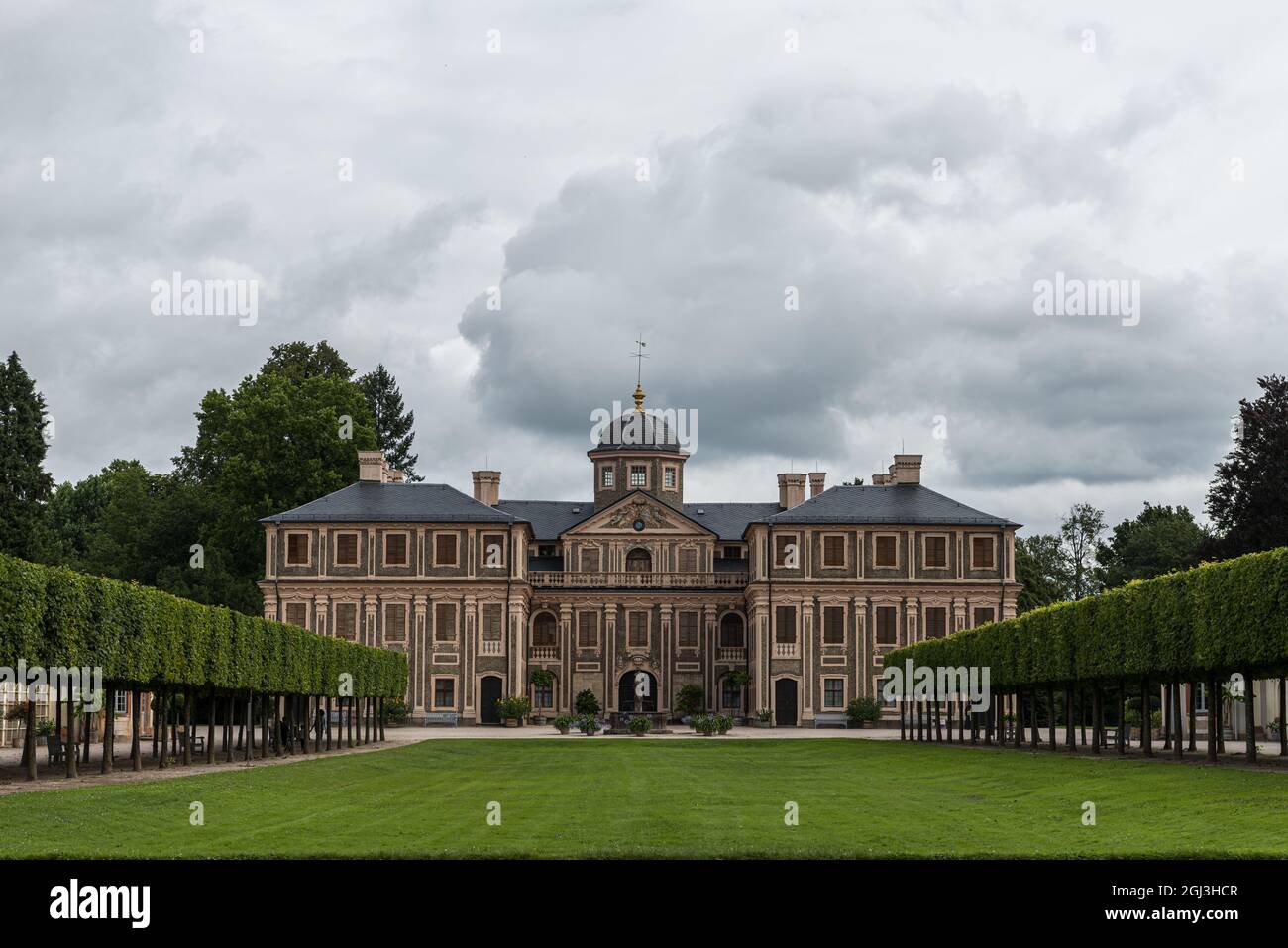 Schloss Favorite castle in Rastatt, Germany Stock Photo - Alamy
