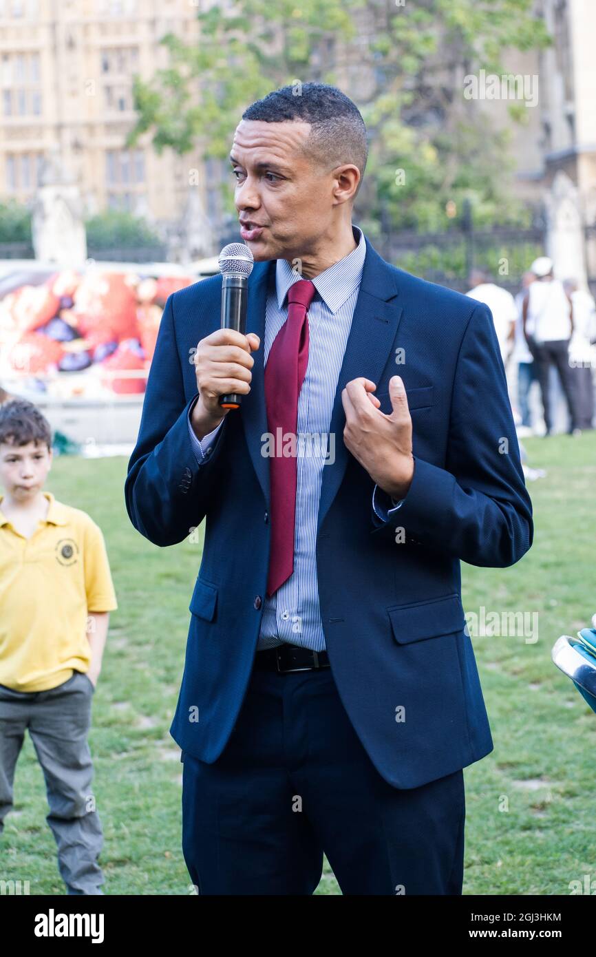 London, UK . 8th Sep 2021. MP Clive Lewis attended Zero Hour Children's ...