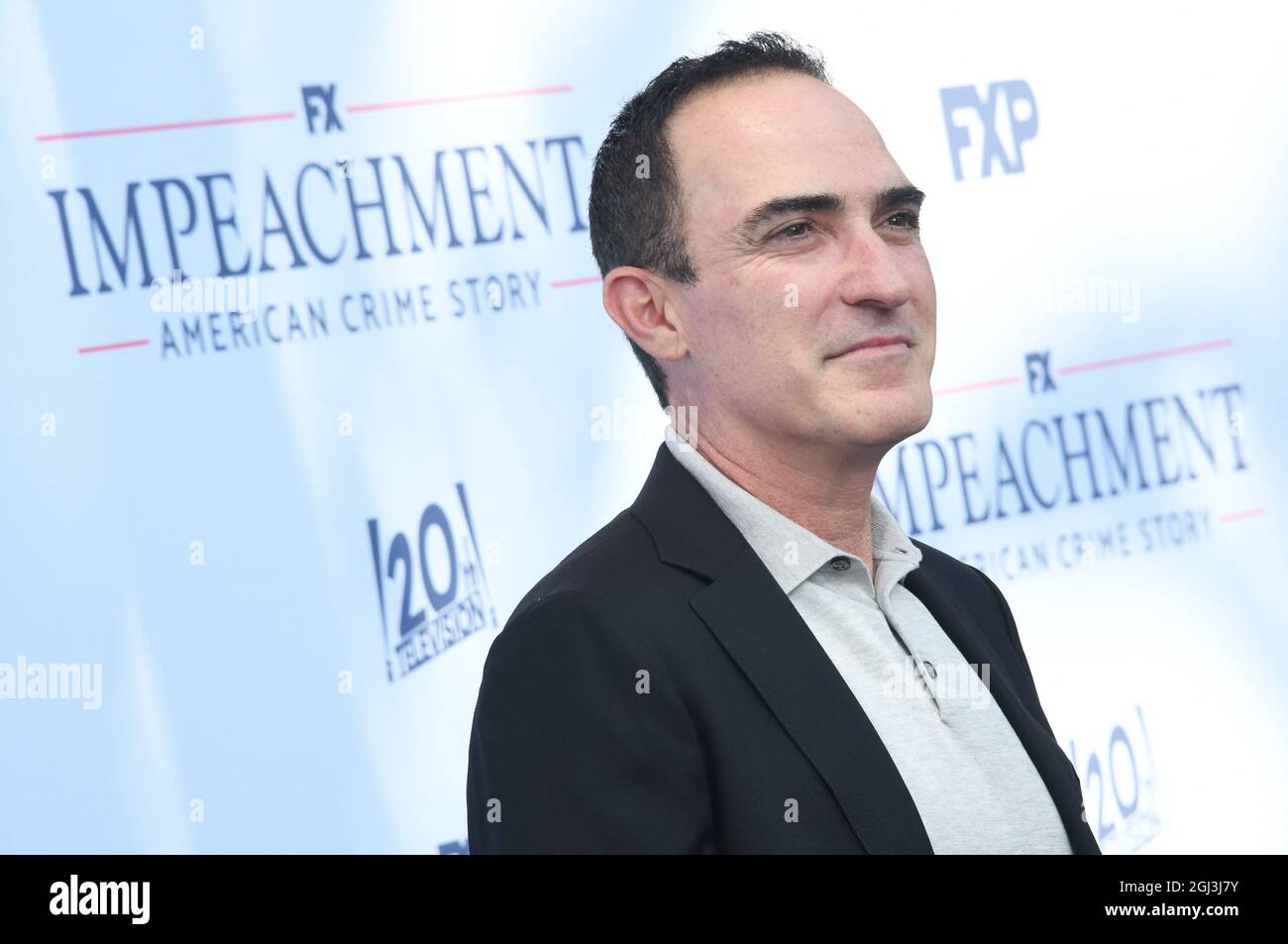 Patrick Fischler arrives at FX's IMPEACHMENT: AMERICAN CRIME STORY ...