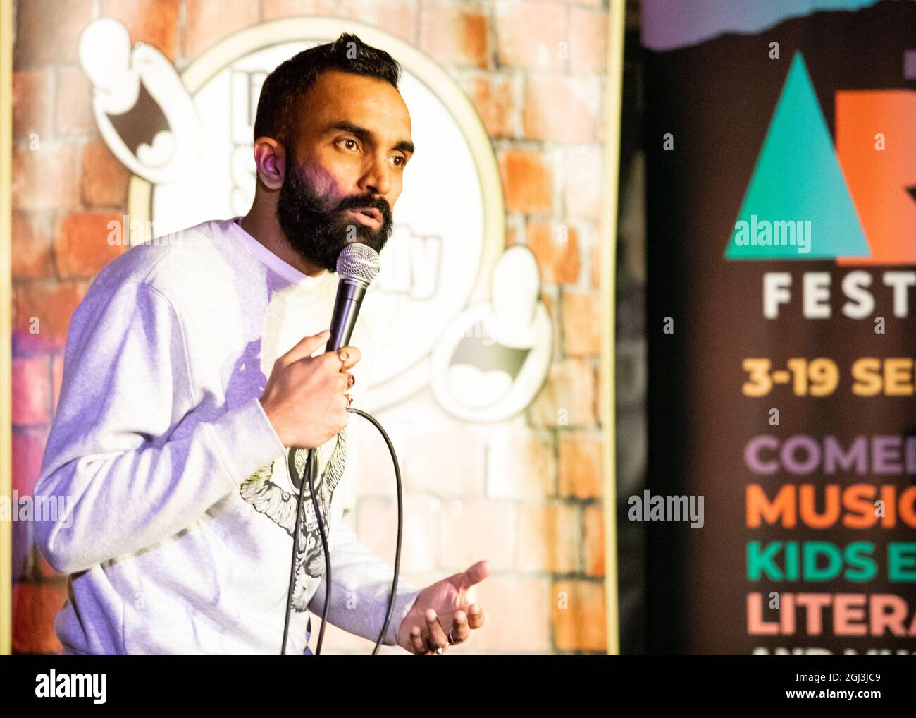 Ashish Suri, Comedian, Best Newcomer, Southend Arts Festival, Essex ...