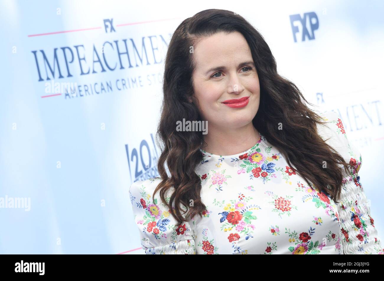 Elizabeth Reaser arrives at FX's IMPEACHMENT: AMERICAN CRIME STORY ...