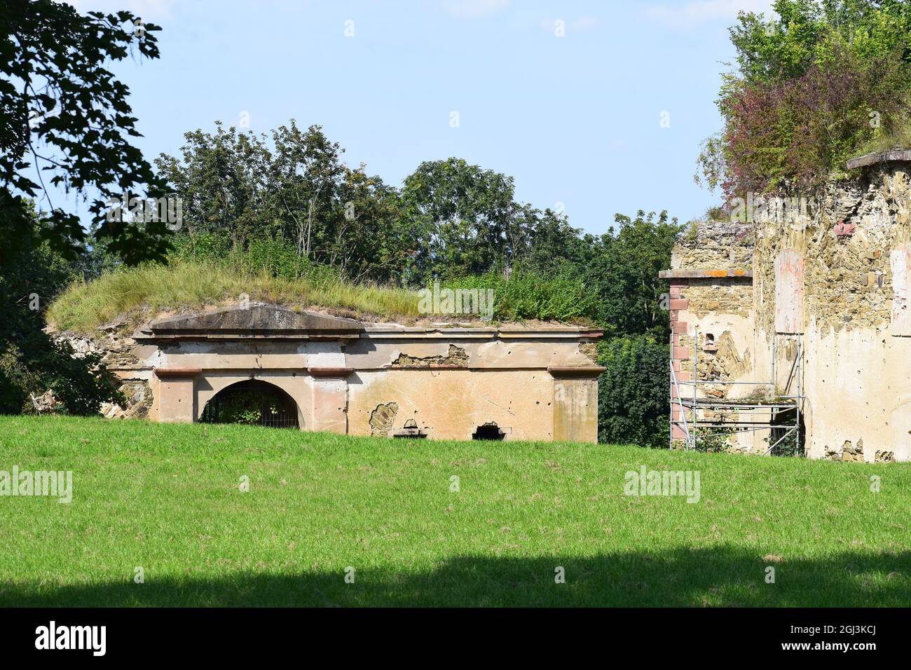 Fort Asterstein, Prussian Fortress in Koblenz Stock Photo - Alamy