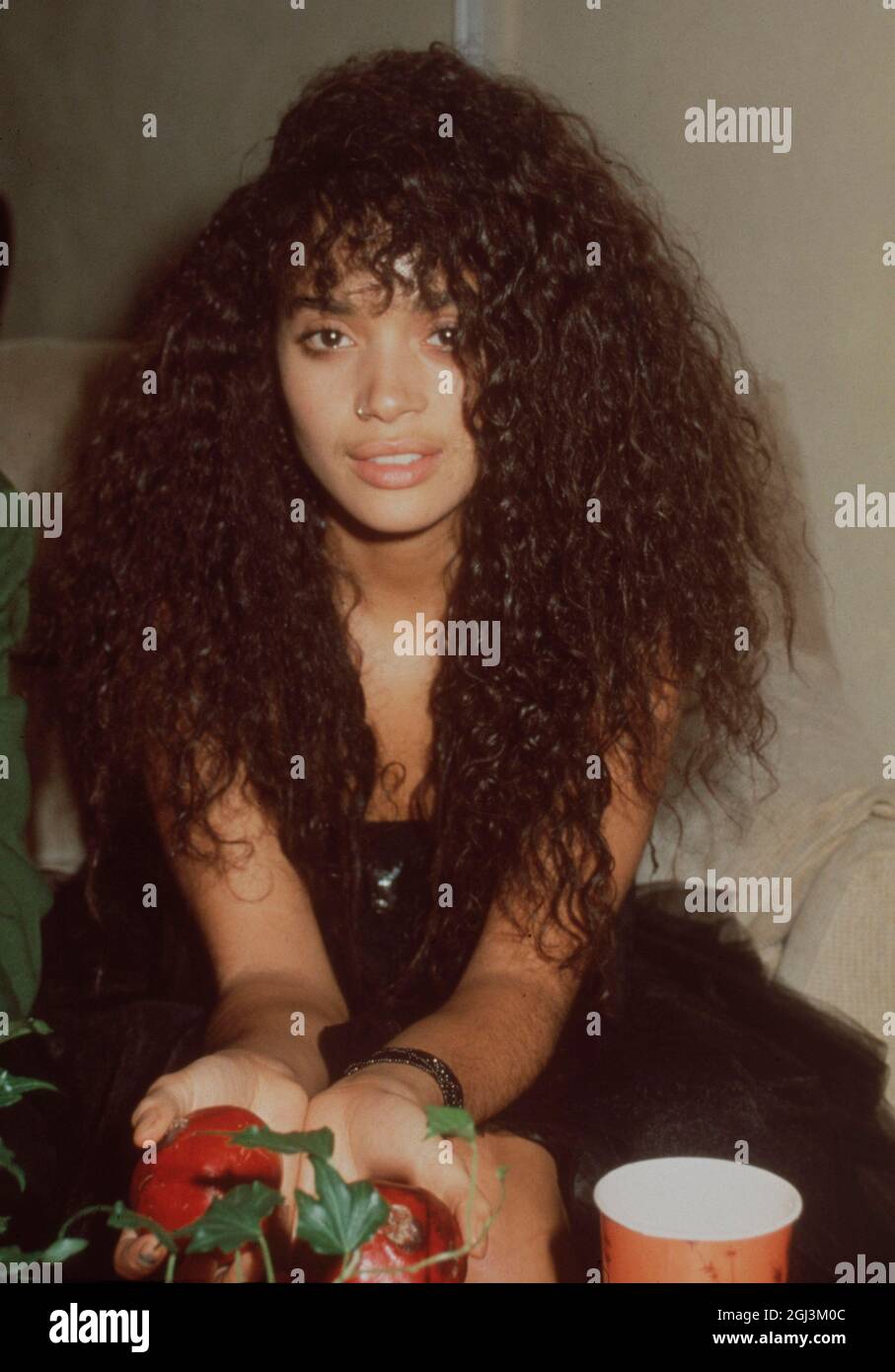 Los Angeles.CA.USA. LIBRARY. Lisa Bonet. November 1987. Ref:LMK30 ...