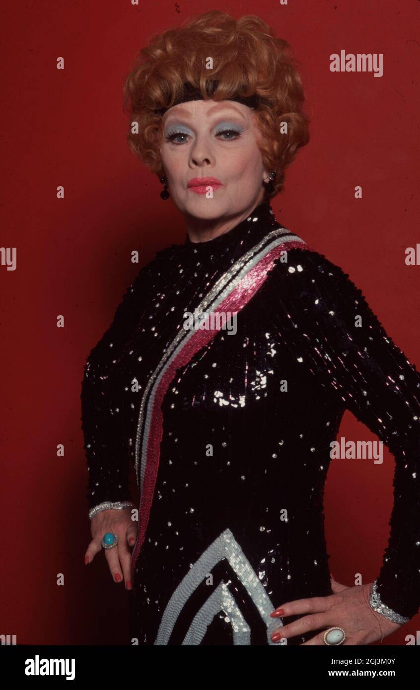 Los Angeles.CA.USA. LIBRARY. Lucille Ball. Mid 1980s. Ref:LMK30 ...