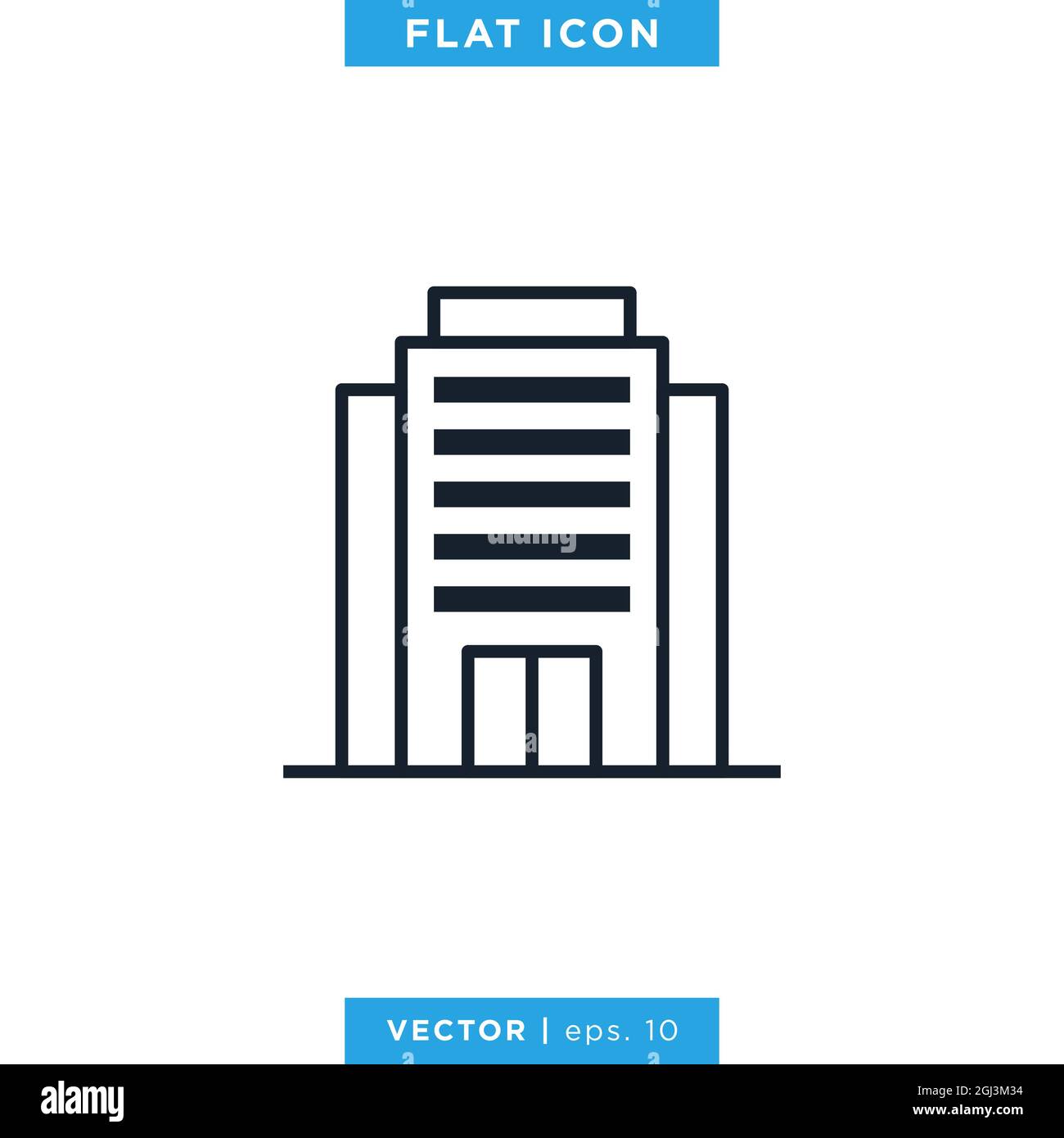 Building icon vector stock illustration design template. Vector eps 10 ...