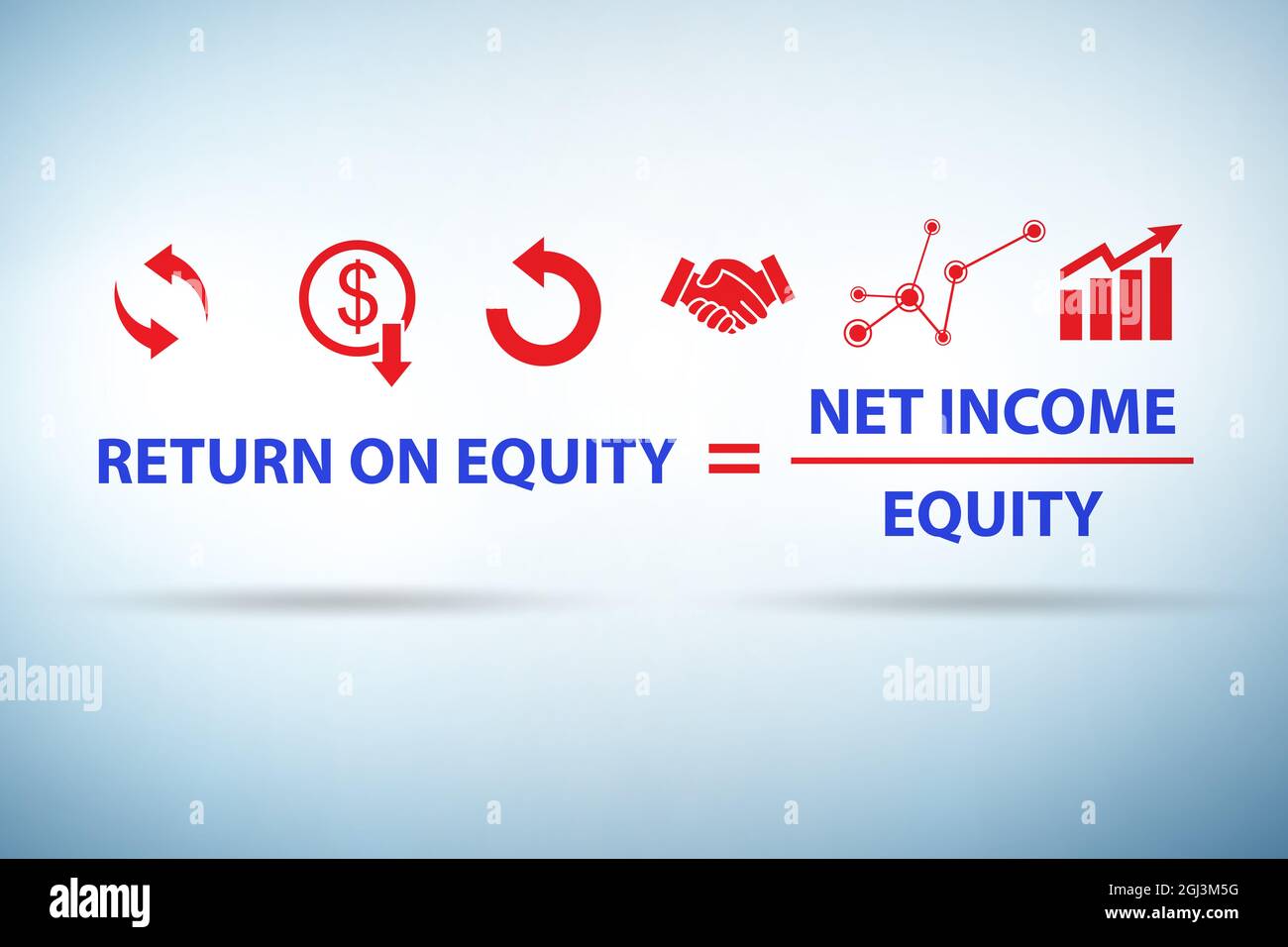 Financial concept of return on the equity Stock Photo - Alamy