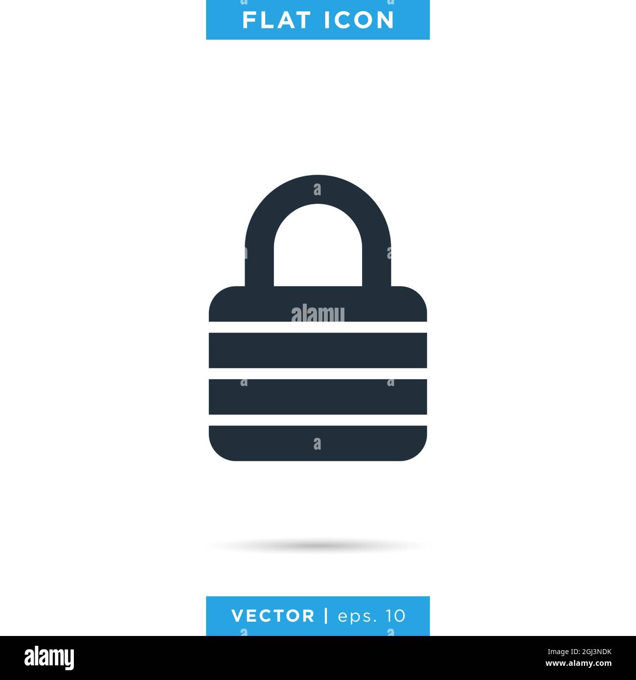 Padlock logo hi-res stock photography and images - Alamy