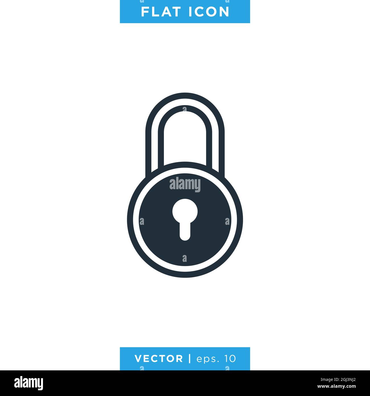 Padlock logo hi-res stock photography and images - Alamy