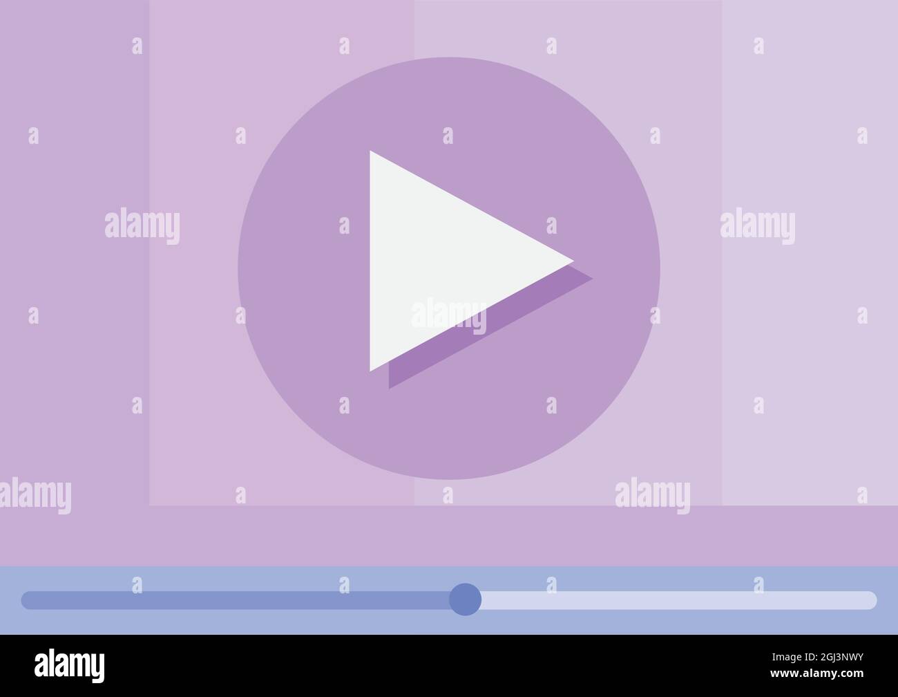 Play button in screen Stock Vector Image & Art - Alamy