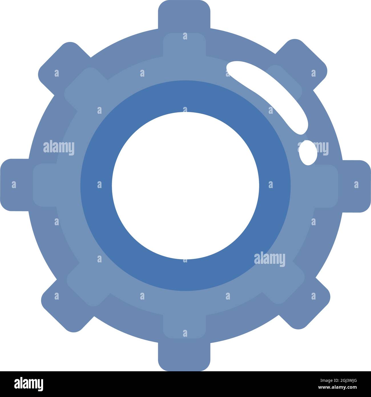 metal gear icon Stock Vector Image & Art - Alamy