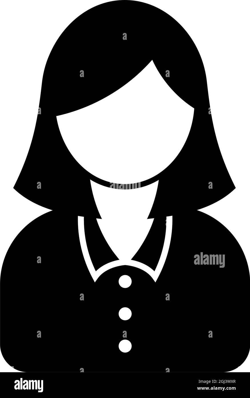 Woman employee icon design template isolated illustration Stock Vector ... Woman employee icon design template isolated illustration Stock Vector ...