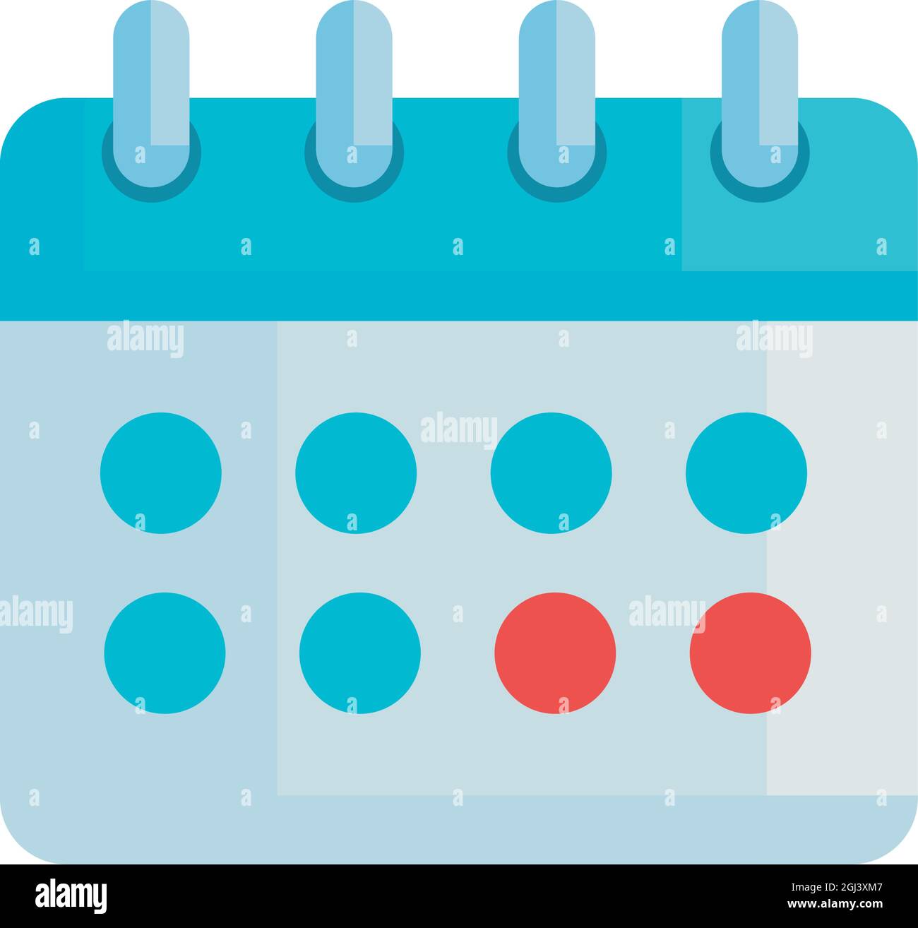 blue month calendar Stock Vector Image & Art - Alamy