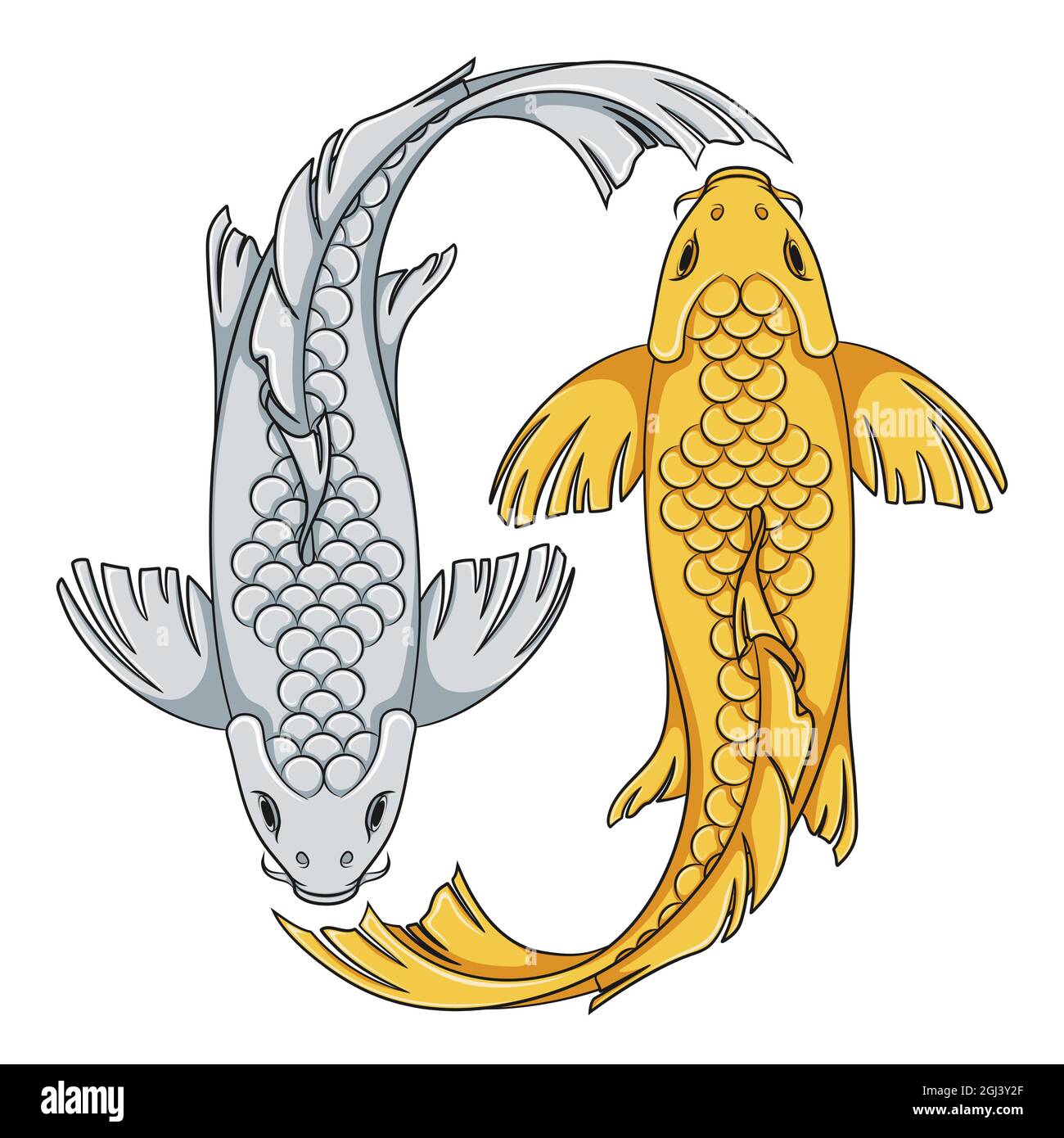 Colorful Koi Fish Drawings Colorful Koi Fish Drawings